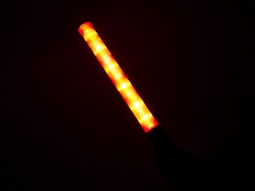 Verkeerswijzer toortslamp rood